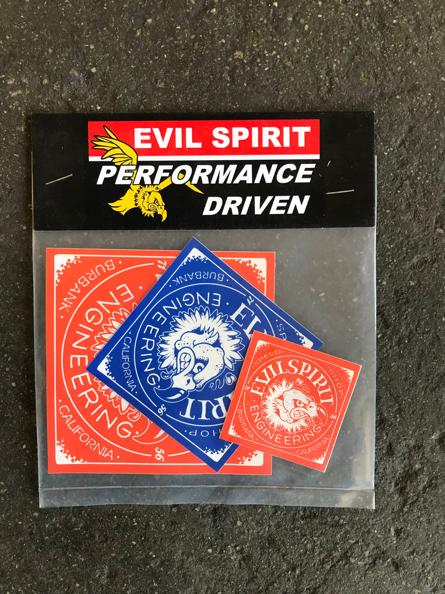 EVIL SPIRIT ENGINEERING Sticker Pack – Evil Spirit Engineering
